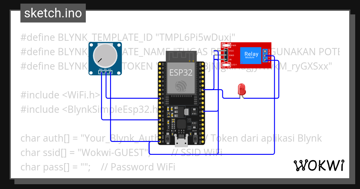 Wokwi - Online ESP32, STM32, Arduino Simulator