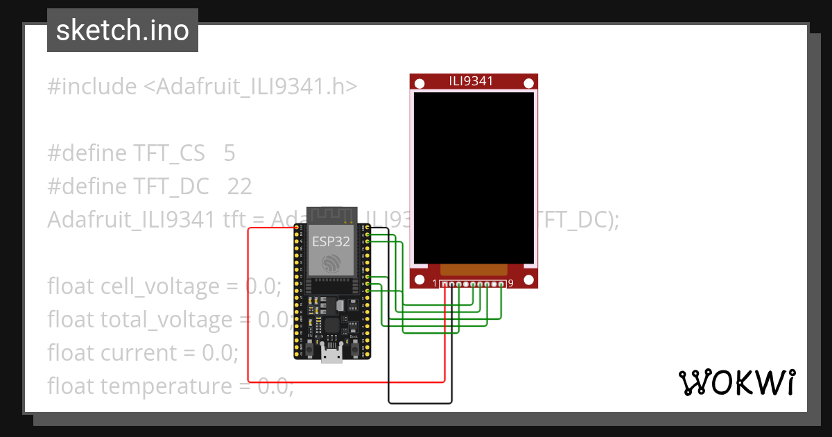 Tft Wokwi Esp32 Stm32 Arduino Simulator