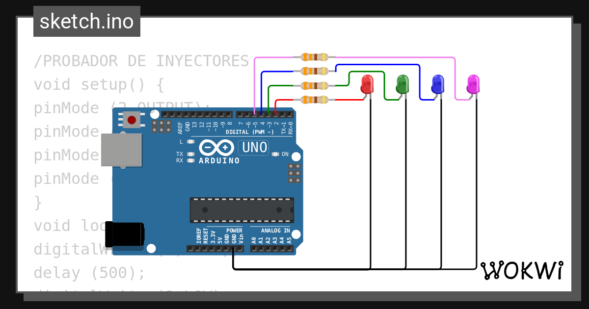 Probador Inyectores Copy 2 Wokwi Esp32 Stm32 Arduino Simulator 6639