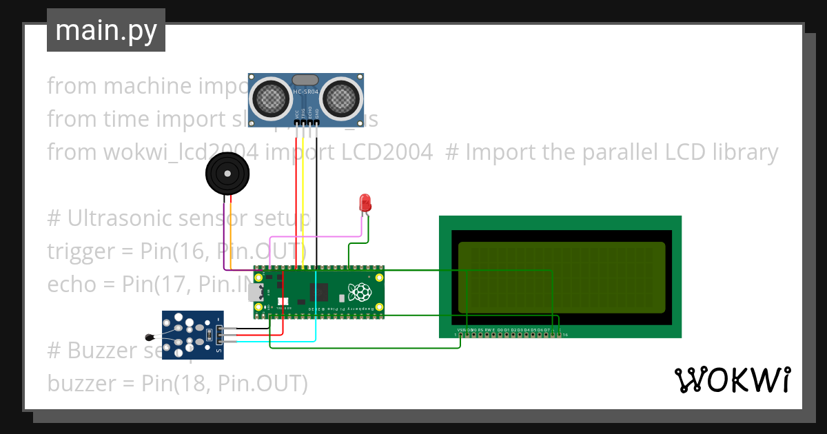 Raspberry Pi Pico DHT22 Copy (2) - Wokwi ESP32, STM32, Arduino Simulator