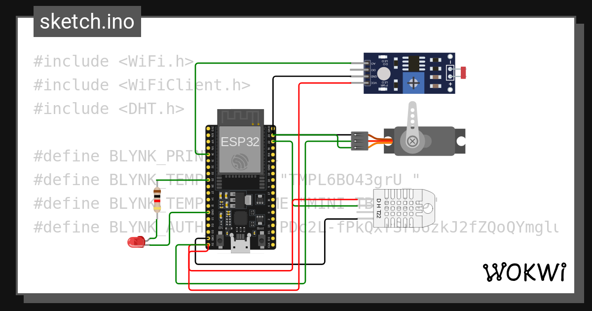 Mini Project Elind Copy Wokwi Esp32 Stm32 Arduino Simulator