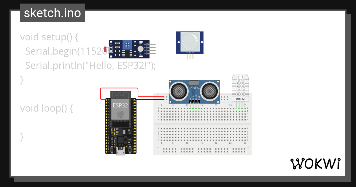 Wokwi - Online ESP32, STM32, Arduino Simulator