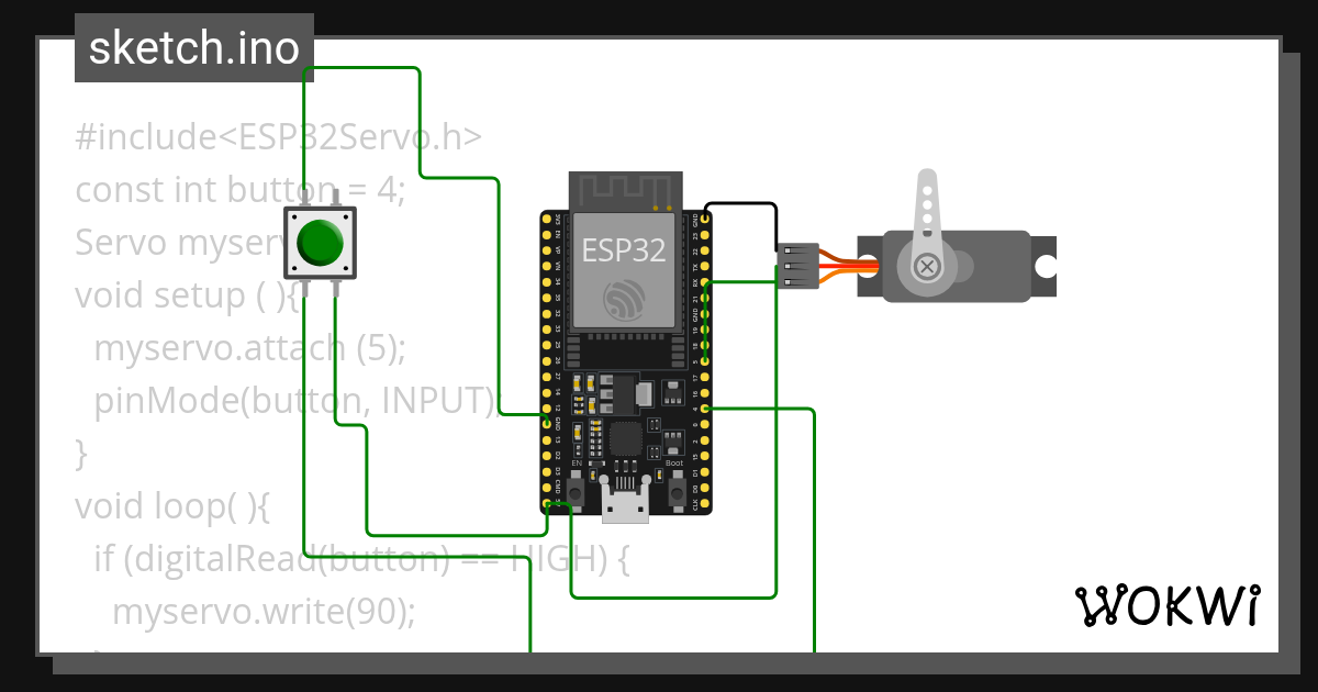 percobaan - Wokwi ESP32, STM32, Arduino Simulator