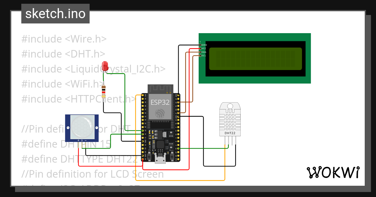 Ex5. ESP32 with HTTP/get - Wokwi ESP32, STM32, Arduino Simulator
