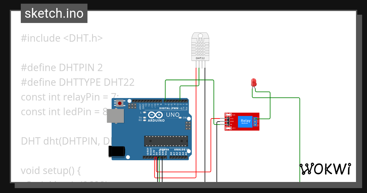 Sensor Kelembapan Wokwi Esp32 Stm32 Arduino Simulator 1534
