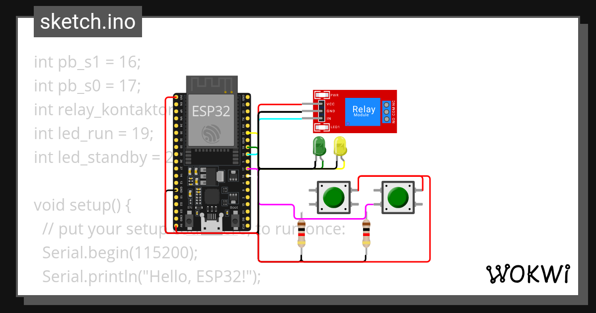 DOL ESP32 - ANA MARDIANA - Wokwi ESP32, STM32, Arduino Simulator