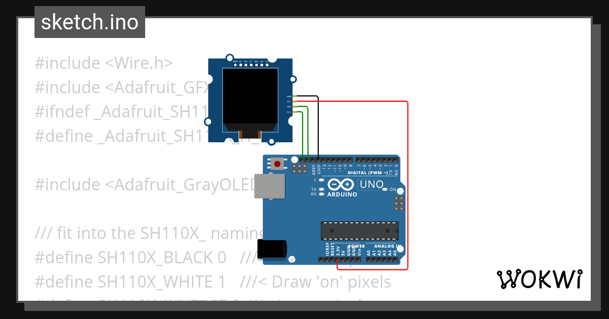 oled - Wokwi ESP32, STM32, Arduino Simulator