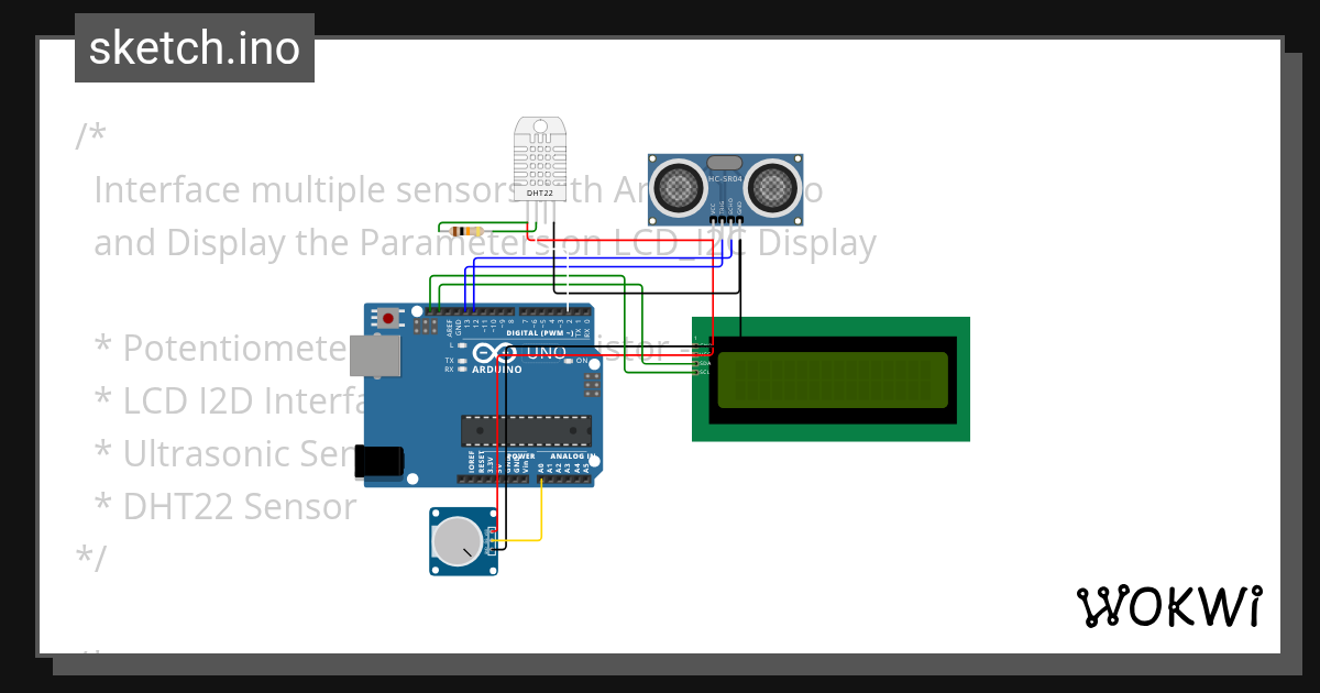 Nov_Multi_Sensor_LCD - Wokwi ESP32, STM32, Arduino Simulator