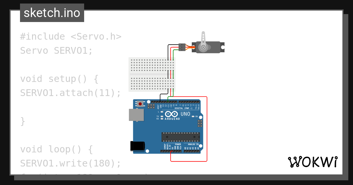 Servomotor Wokwi Esp32 Stm32 Arduino Simulator 6067