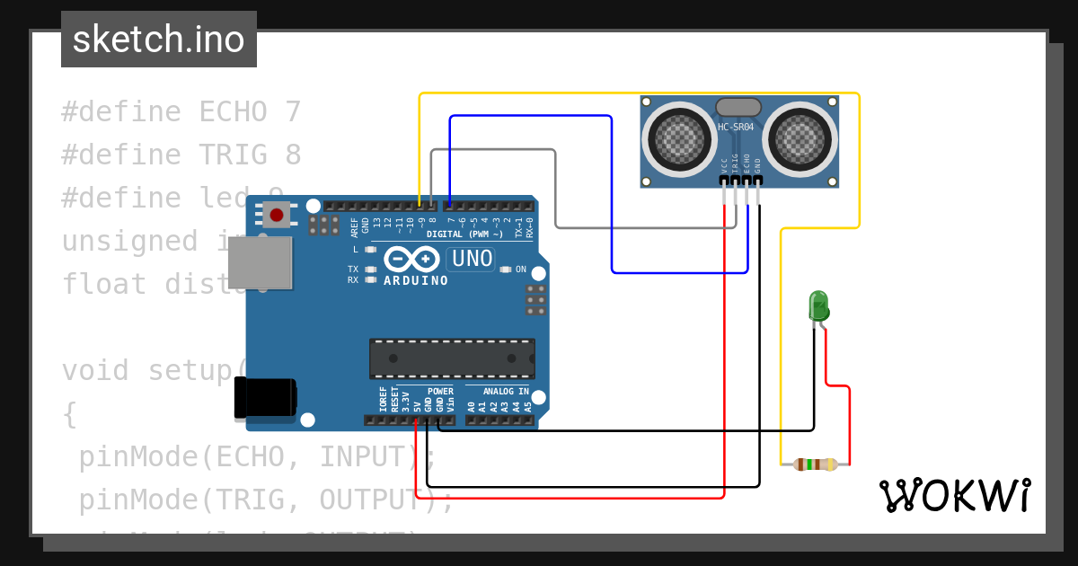 Distancia Wokwi Esp32 Stm32 Arduino Simulator 7016