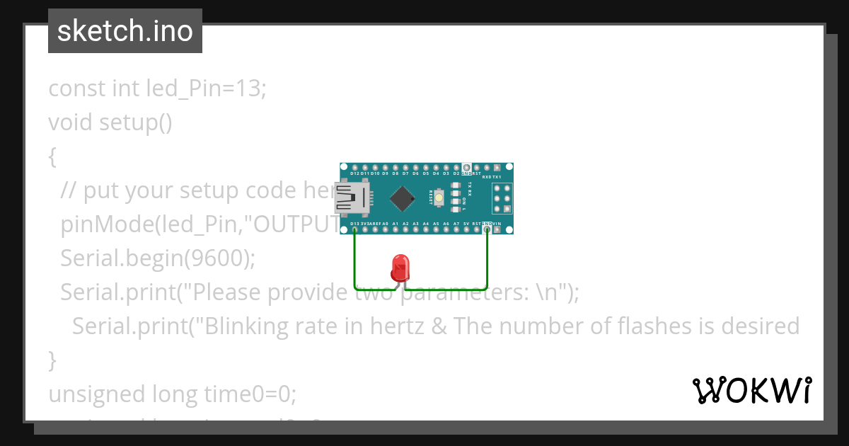 E1 - Wokwi ESP32, STM32, Arduino Simulator