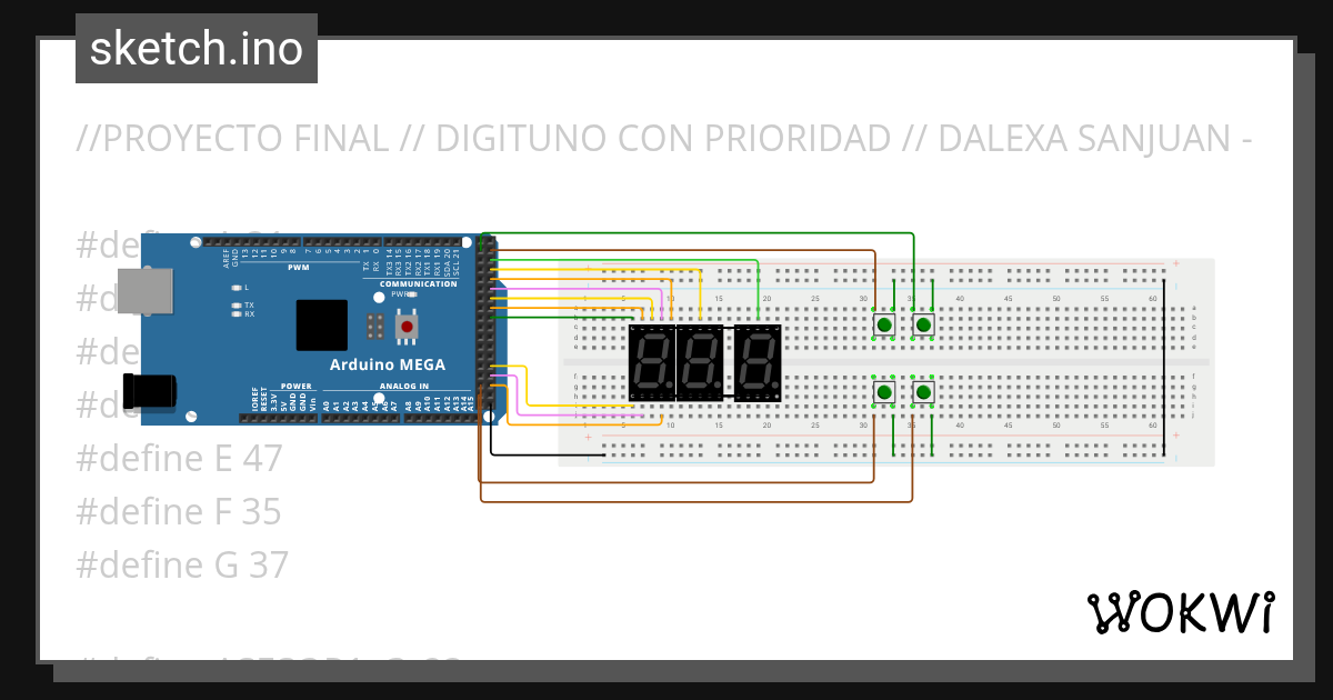PROYECTO FINAl - Wokwi ESP32, STM32, Arduino Simulator