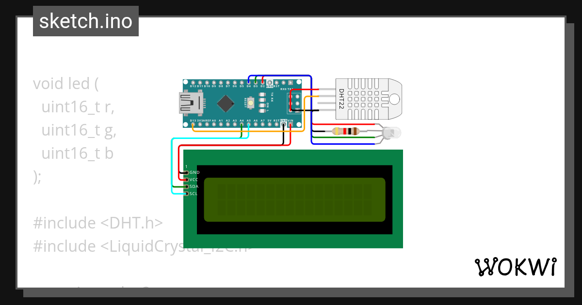 8 | 8B/09 | Thermometer Digital (Basic) - Wokwi ESP32, STM32, Arduino Simulator