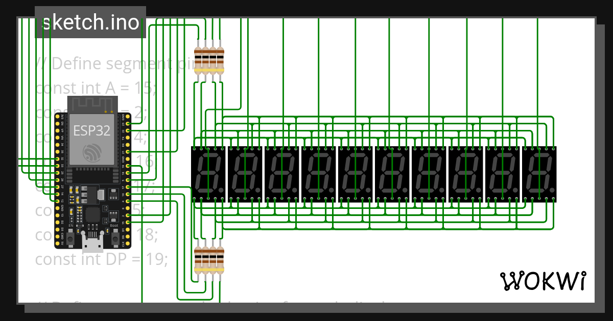 10_Digit_Seven_Segment - Wokwi ESP32, STM32, Arduino Simulator 10_Digit_Seven_Segment - Wokwi ESP32, STM32, Arduino Simulator