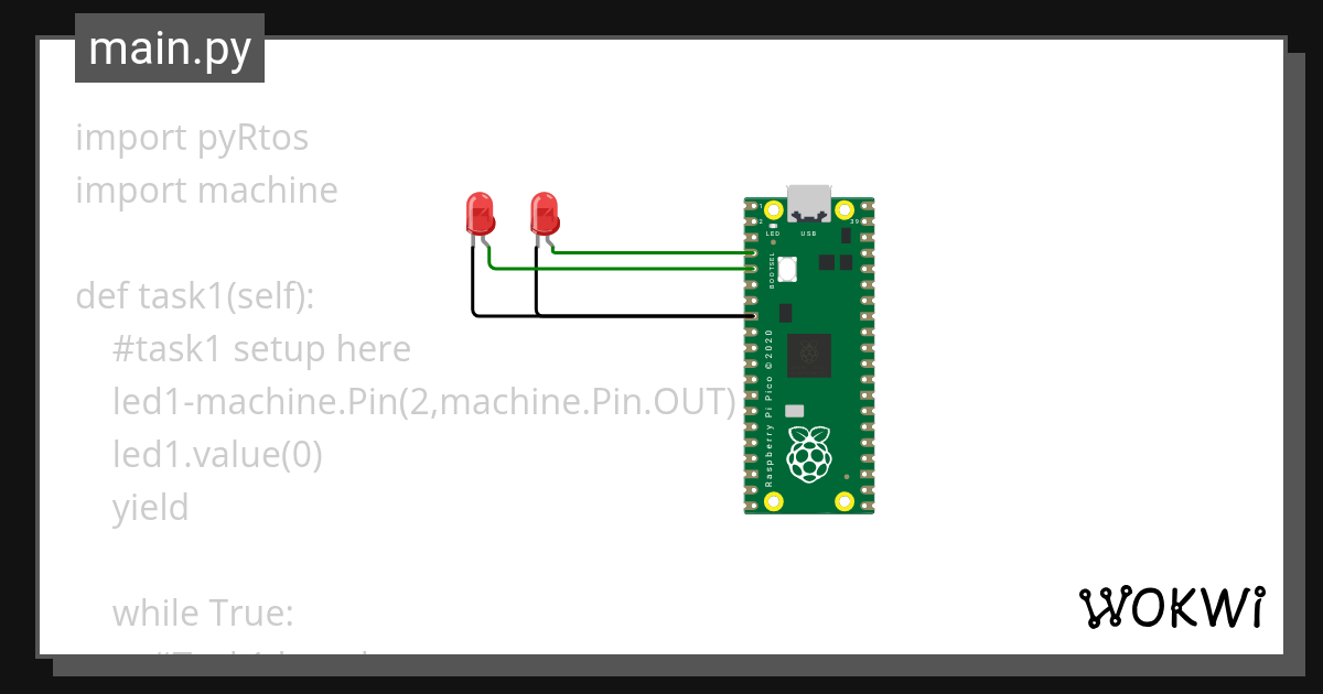 lab3 part 4&5 - Wokwi ESP32, STM32, Arduino Simulator
