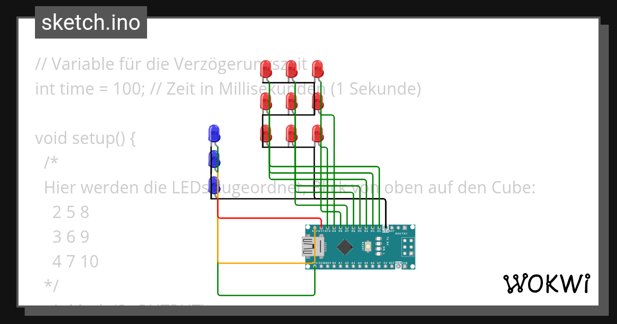 3x3 Transistor Wokwi Esp32 Stm32 Arduino Simulator
