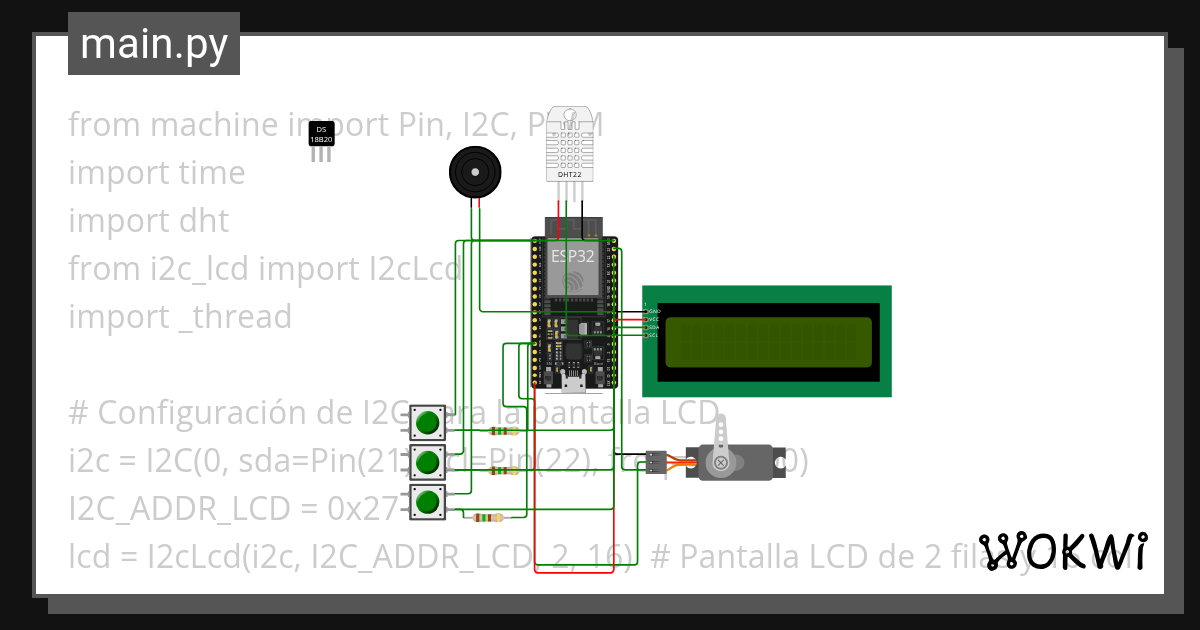 Elevador - Wokwi ESP32, STM32, Arduino Simulator