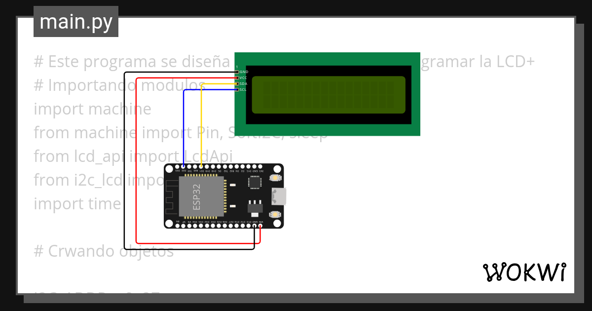Montaje 24 Proyecto Wokwi Esp32 Stm32 Arduino Simulator 