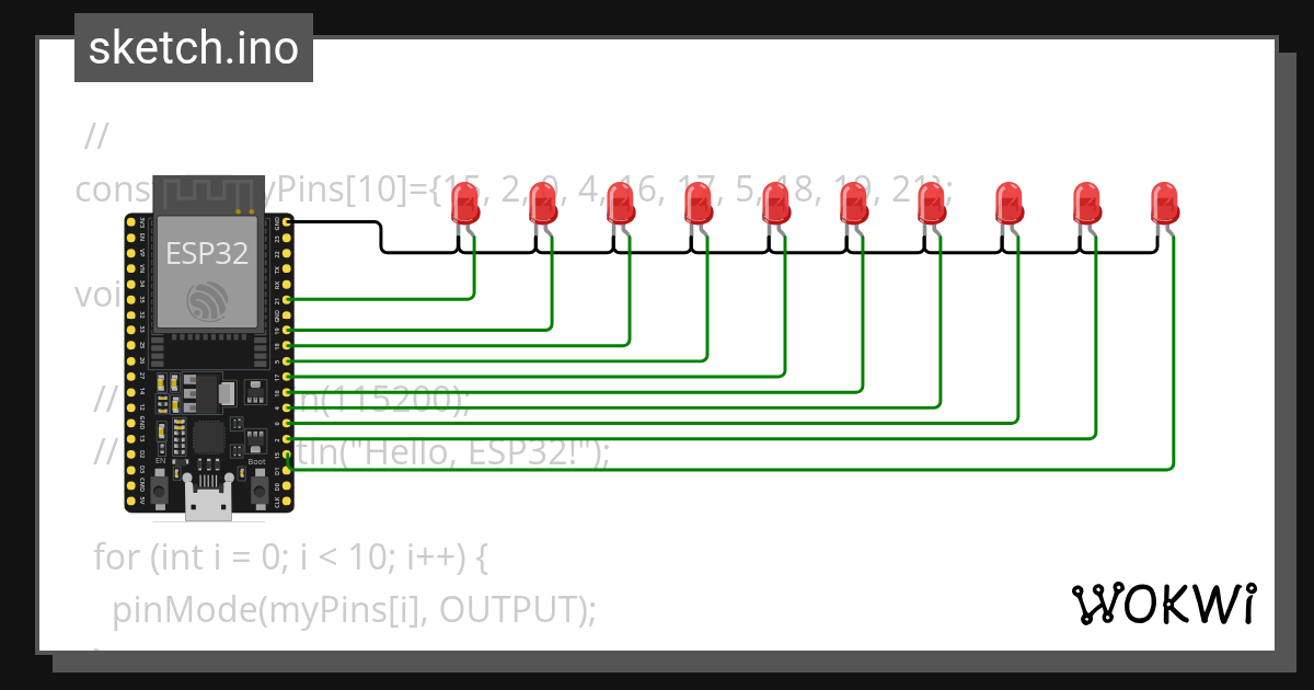วริศรากรณ์ ศรีโนนม่วง Wokwi Esp32 Stm32 Arduino Simulator 8820