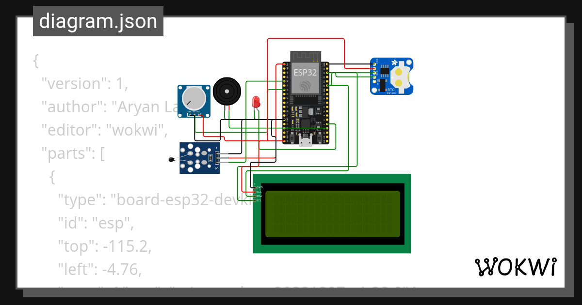 Gas & Temp Monitor Copy - Wokwi ESP32, STM32, Arduino Simulator