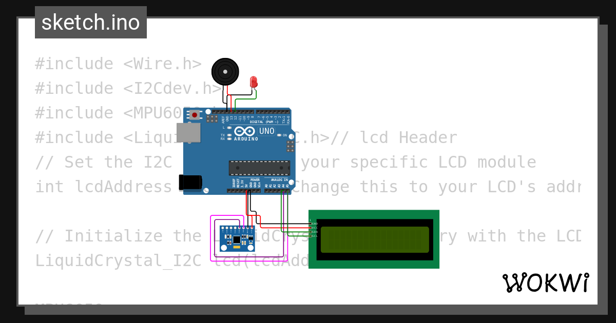 Alat Ukur Getaran Wokwi Esp32 Stm32 Arduino Simulator 6902