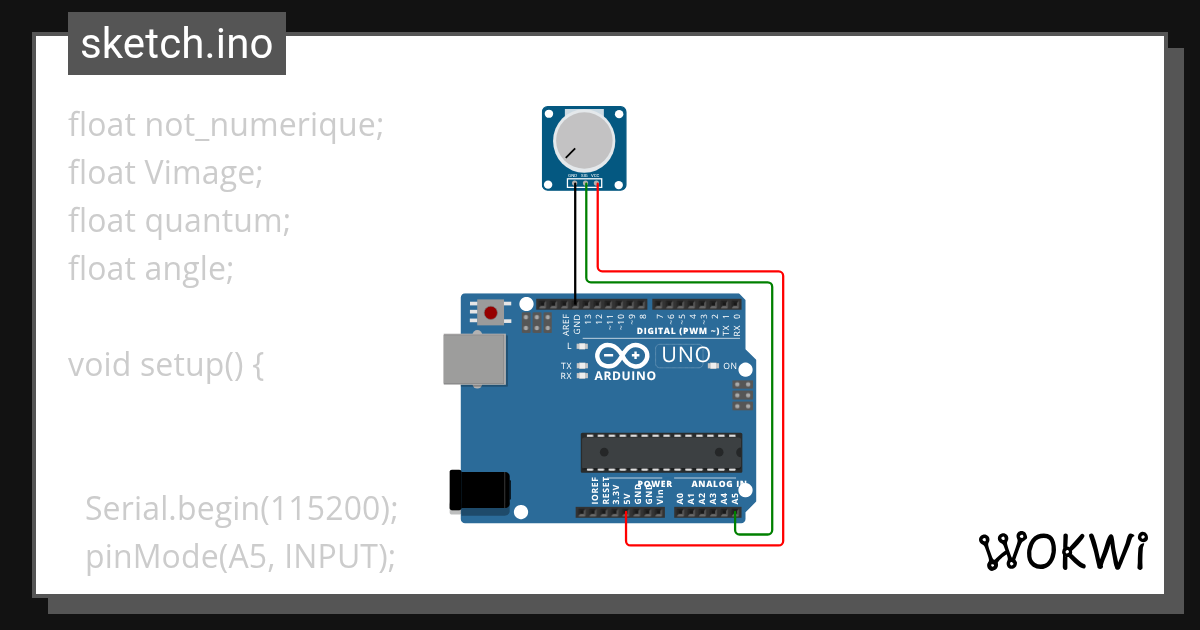 Potentio Wokwi Esp32 Stm32 Arduino Simulator