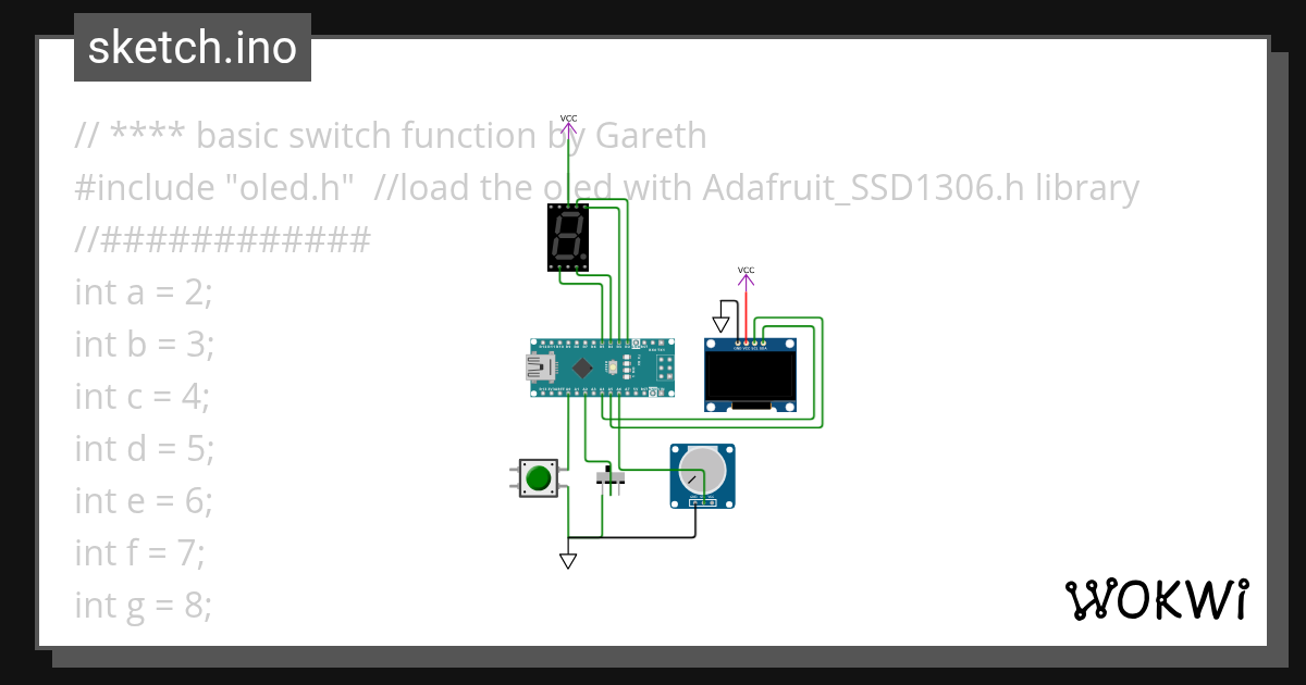 7segment Runsh Cop Wokwi Esp32 Stm32 Arduino Simulator 