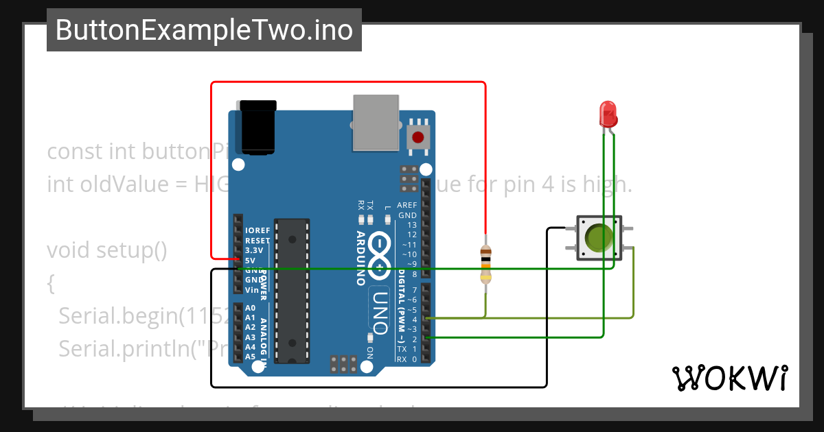 Button Example Two Active Low Copy 3 Wokwi Esp32 Stm32 Arduino 