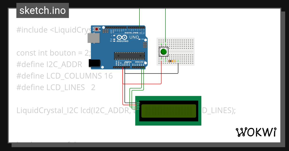 exercice 4 - Wokwi ESP32, STM32, Arduino Simulator