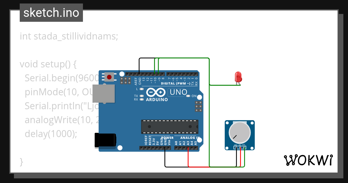 Verkefni 13 - Wokwi ESP32, STM32, Arduino Simulator