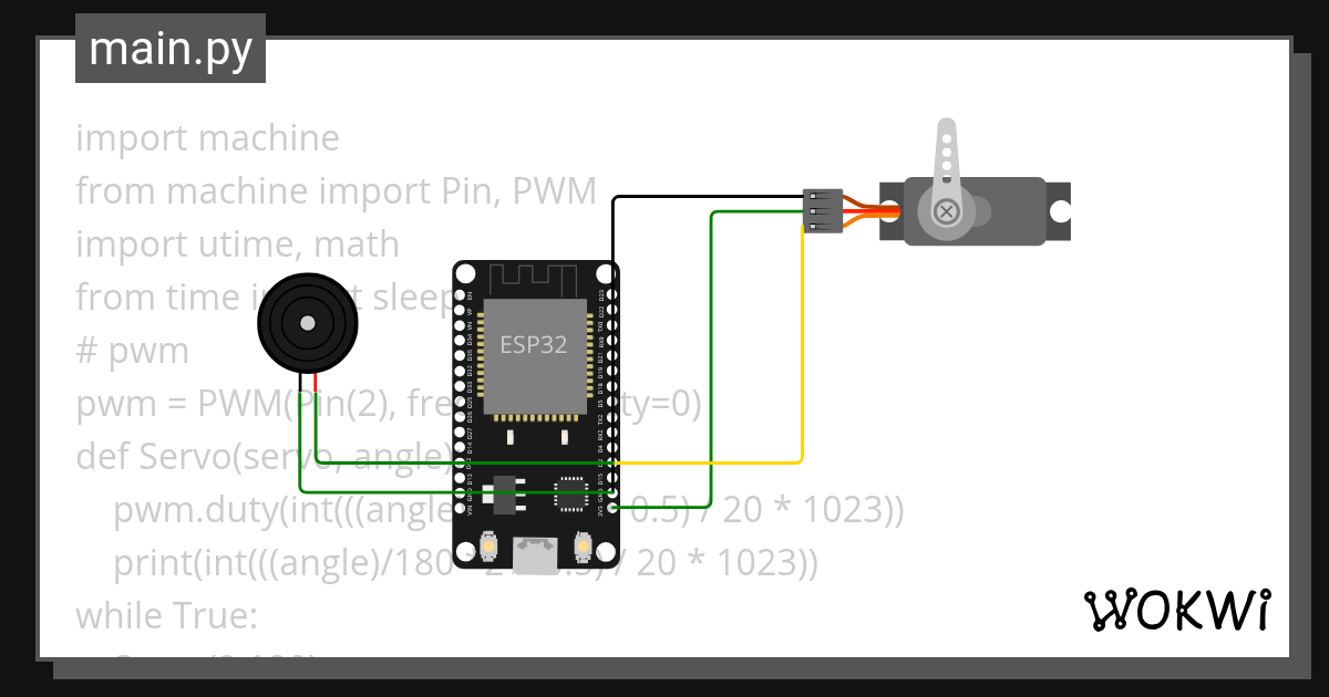 Wokwi - Online ESP32, STM32, Arduino Simulator