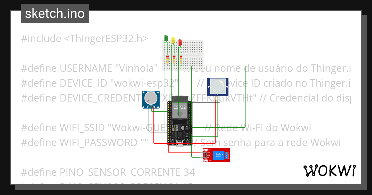 Wokwi - Online ESP32, STM32, Arduino Simulator