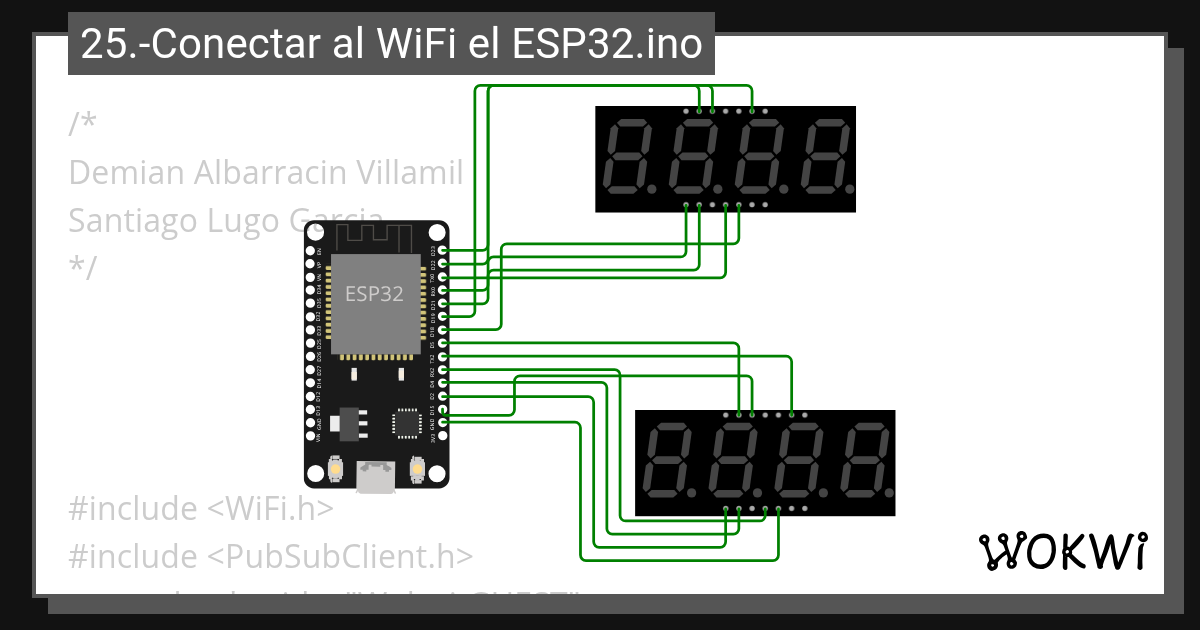 Actividad opcional - Wokwi ESP32, STM32, Arduino Simulator