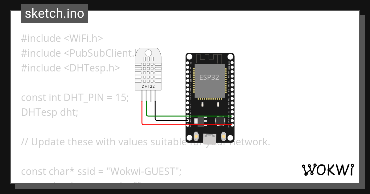 dhtmqtt jonathan - Wokwi ESP32, STM32, Arduino Simulator