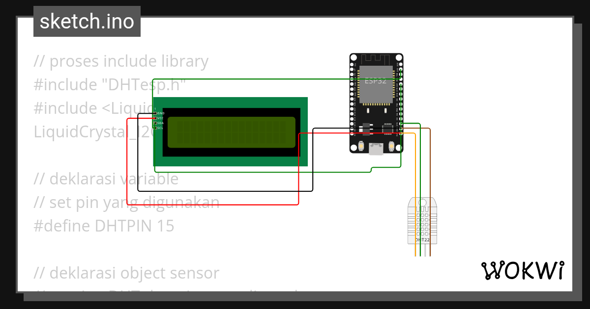 Lis mogi - Wokwi ESP32, STM32, Arduino Simulator