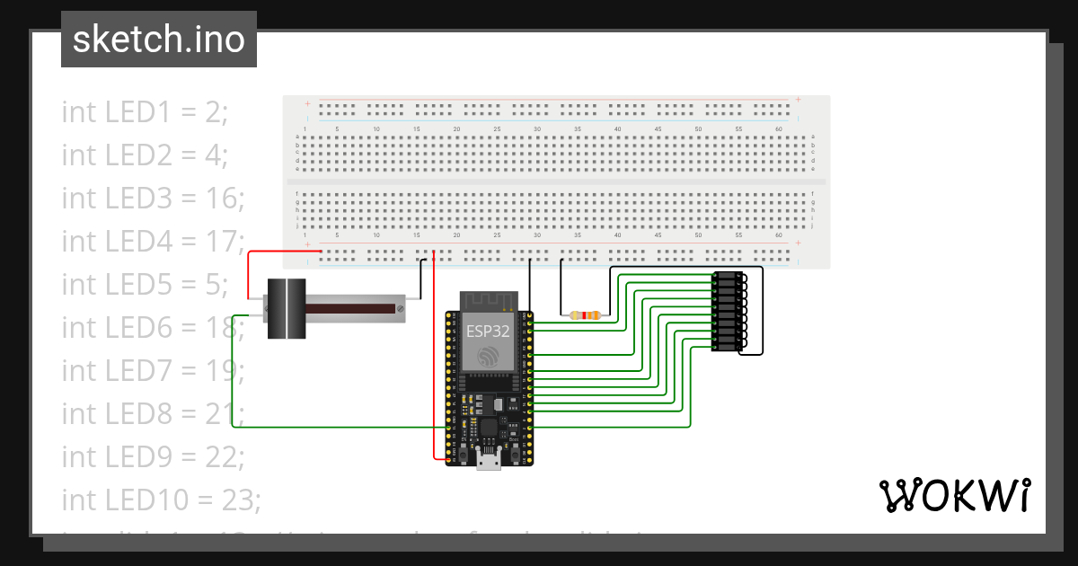 PJ13 - Wokwi ESP32, STM32, Arduino Simulator