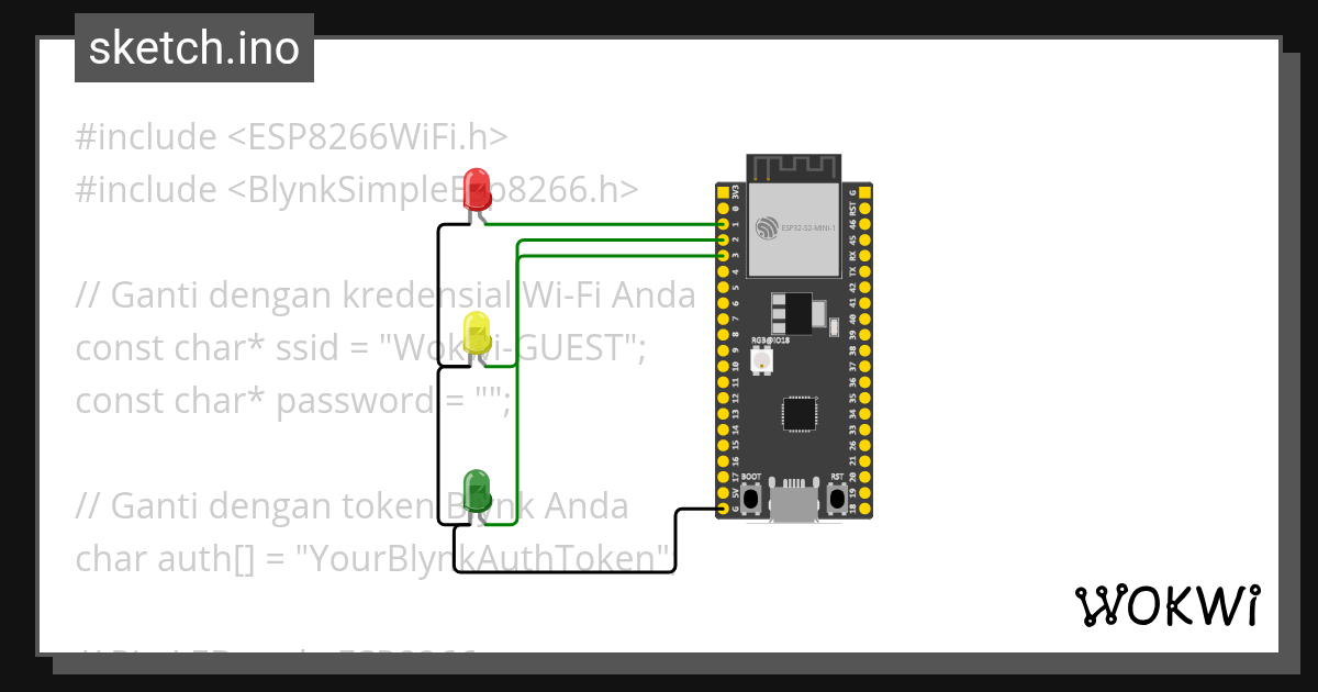 Wokwi - Online ESP32, STM32, Arduino Simulator