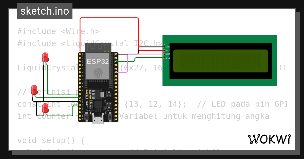 Tugas 7 Terbaru Wokwi Esp32 Stm32 Arduino Simulator 6086