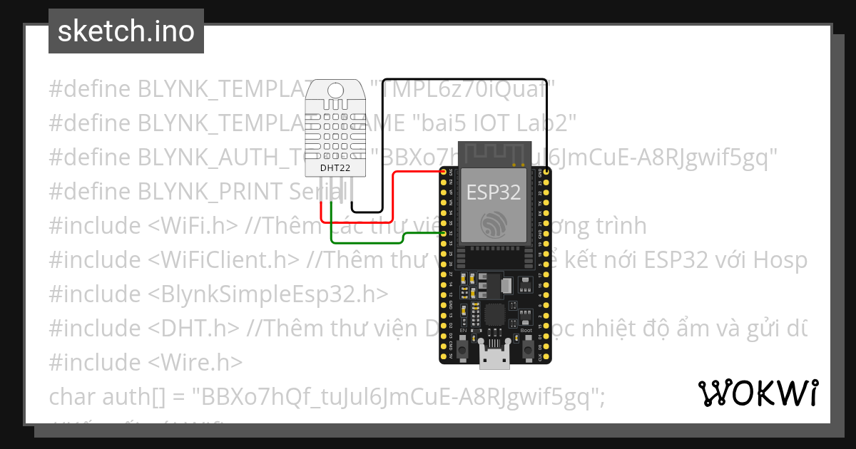 Wokwi - Online ESP32, STM32, Arduino Simulator