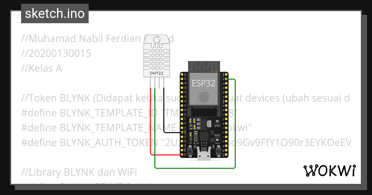 Tugas DHT Blynk Copy - Wokwi ESP32, STM32, Arduino Simulator