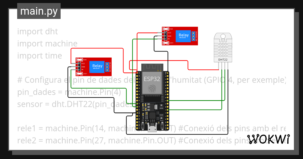 Projecte 2b (P2) - Wokwi ESP32, STM32, Arduino Simulator