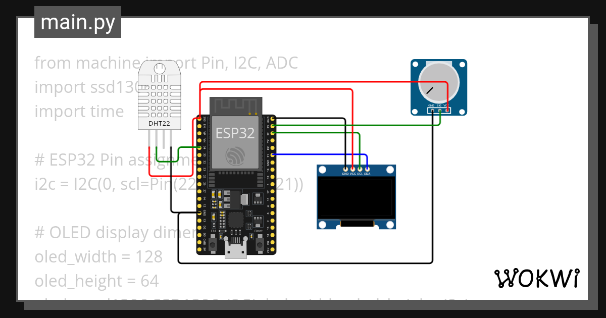 Wokwi - Online ESP32, STM32, Arduino Simulator