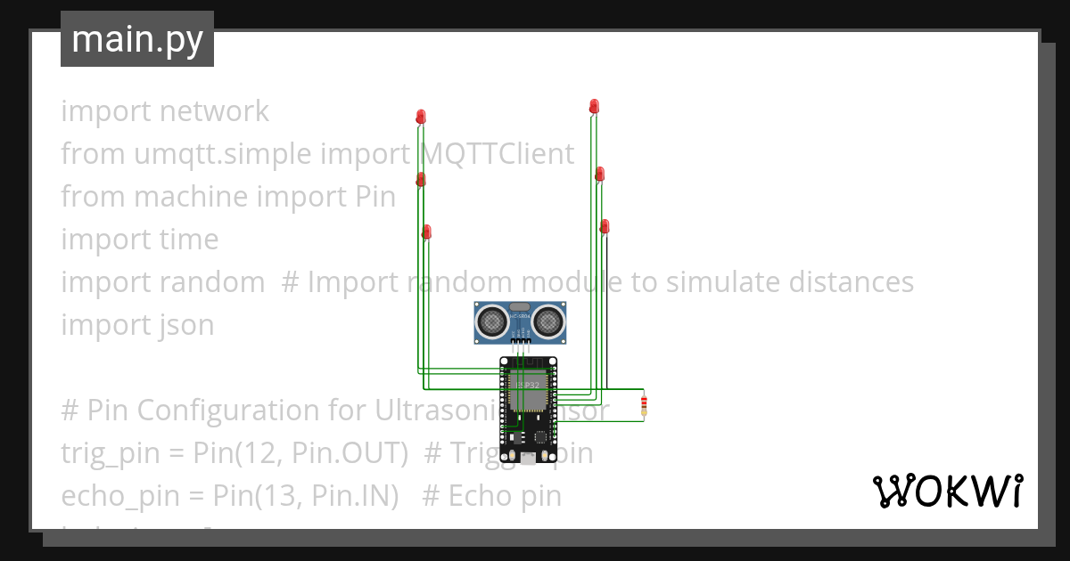 Parking System Copy - Wokwi ESP32, STM32, Arduino Simulator