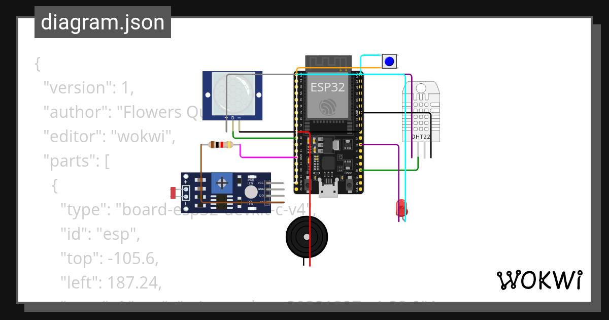 Iot Smart Home Tp Wokwi Esp32 Stm32 Arduino Simulator 