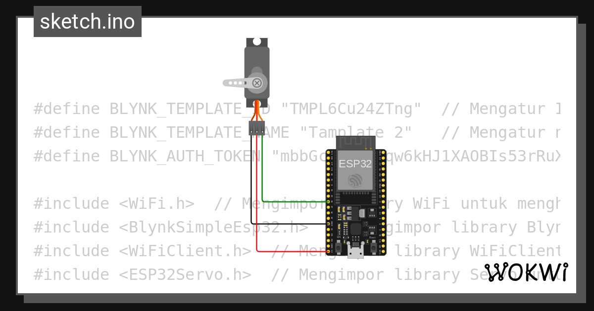 Servo Wokwi Esp32 Stm32 Arduino Simulator 4021