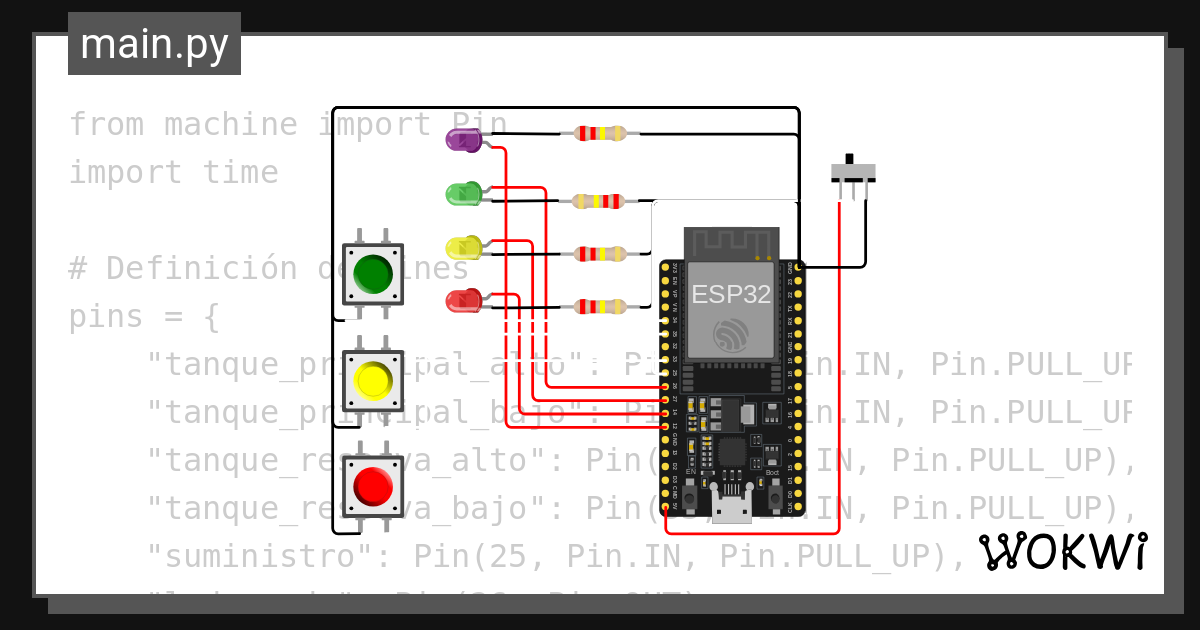 Proyecto Informática Wokwi Esp32 Stm32 Arduino Simulator