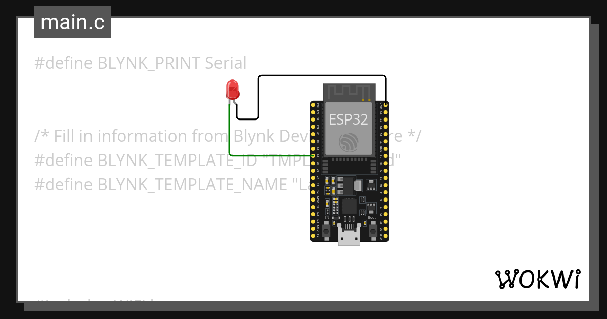 lab 3 t 1 - Wokwi ESP32, STM32, Arduino Simulator