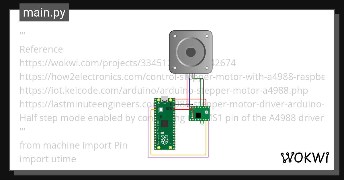 stepper_motor_half_step - Wokwi ESP32, STM32, Arduino Simulator