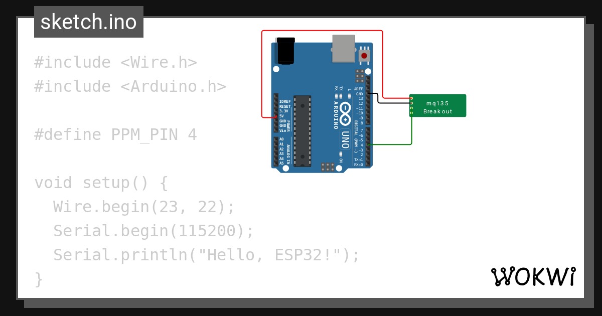 Mq135 Wokwi Esp32 Stm32 Arduino Simulator 0391