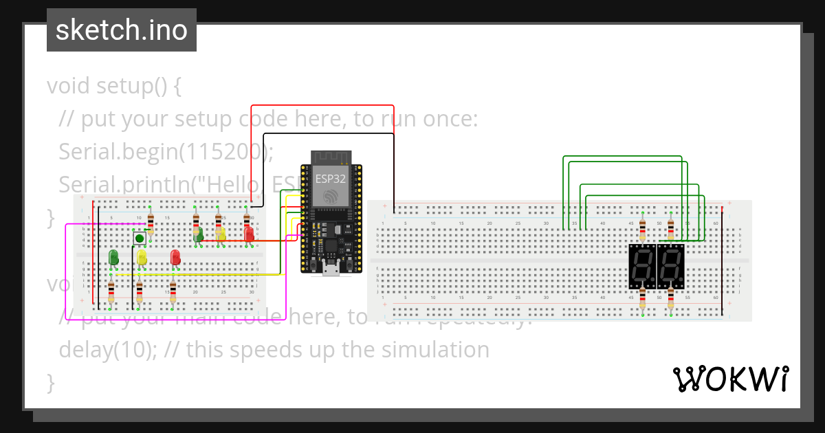 SP32 Copy - Wokwi ESP32, STM32, Arduino Simulator